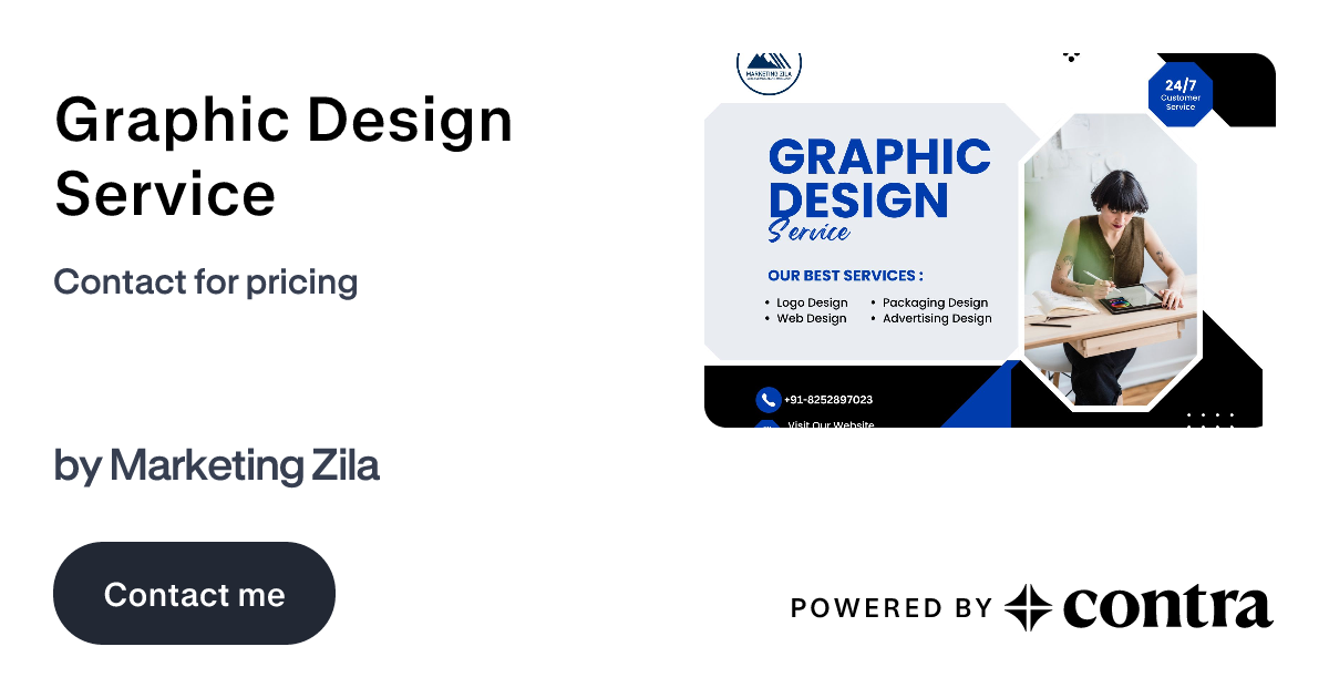 Graphic Design Service by Marketing Zila