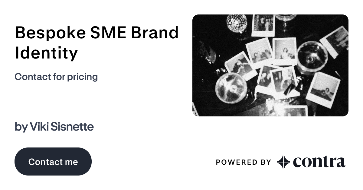 Bespoke SME Brand Identity by Viki Sisnette
