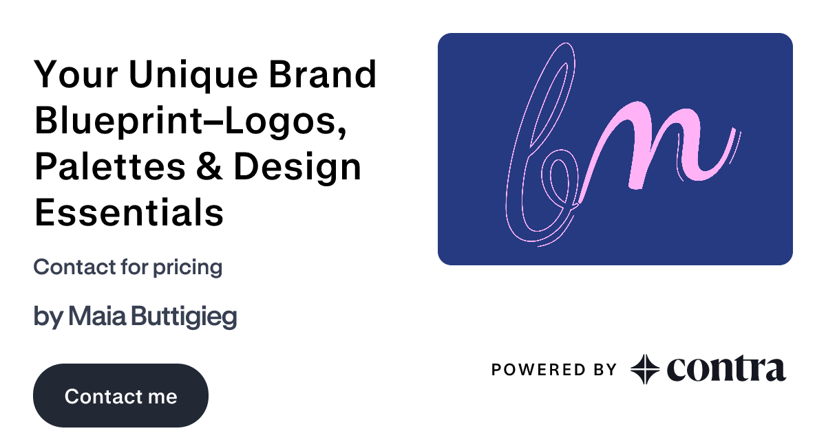 Your Unique Brand Blueprint–Logos, Palettes & Design Essentials by Maia ...