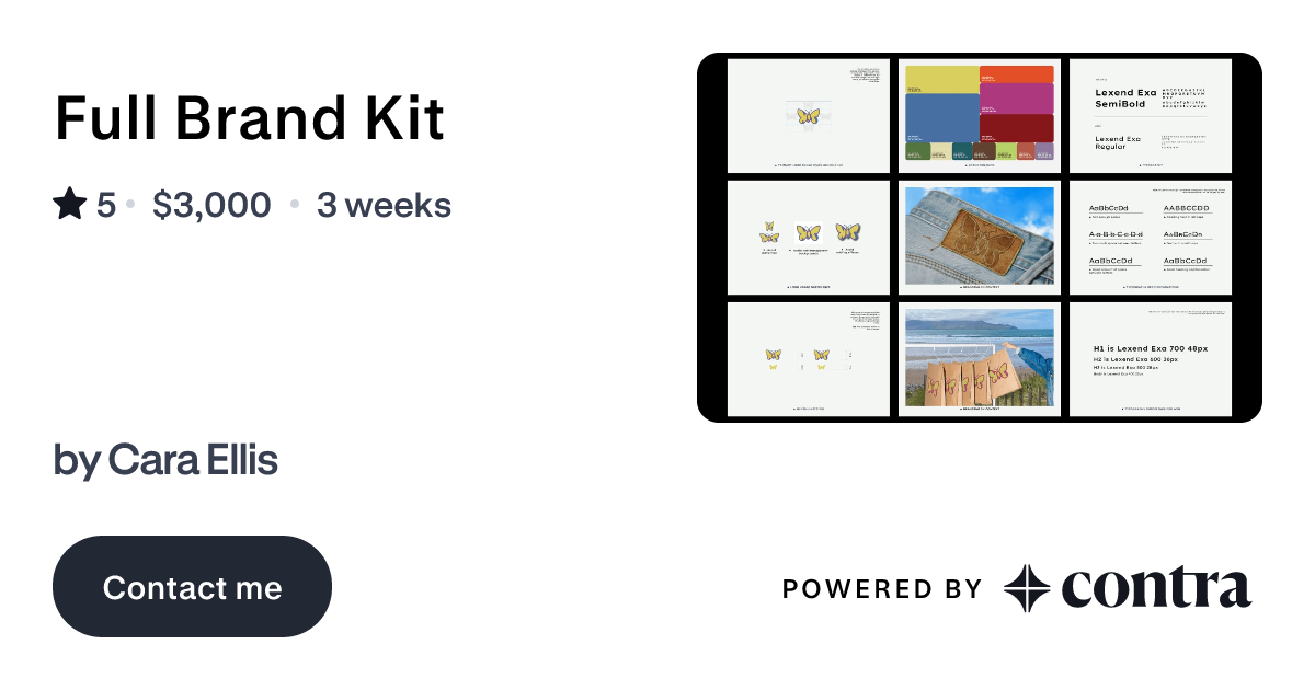 Full Brand Kit by Cara Ellis