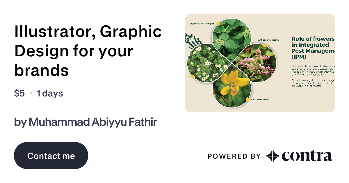 Illustrator, Graphic Design for your brands by Muhammad Abiyyu Fathir