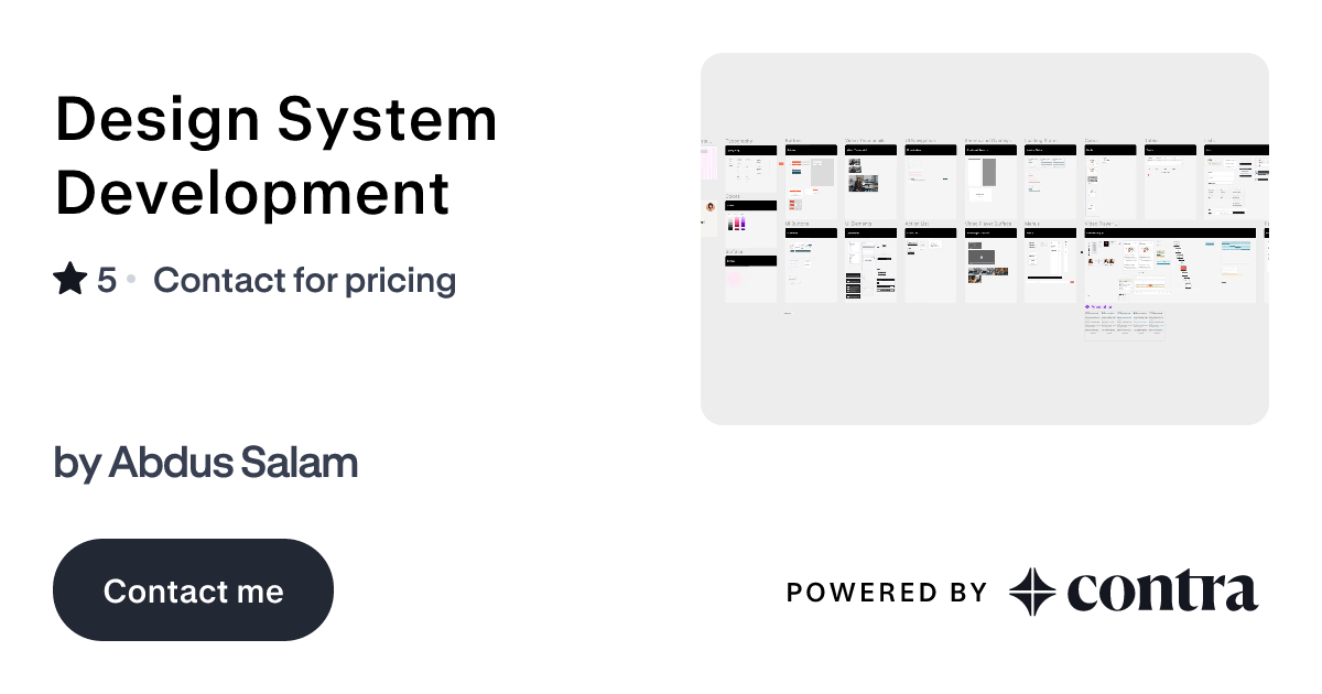 Design System Development by Abdus Salam