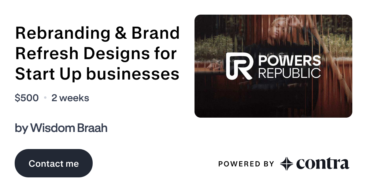 Rebranding & Brand Refresh Strategies for Business Growth by Wisdom Braah