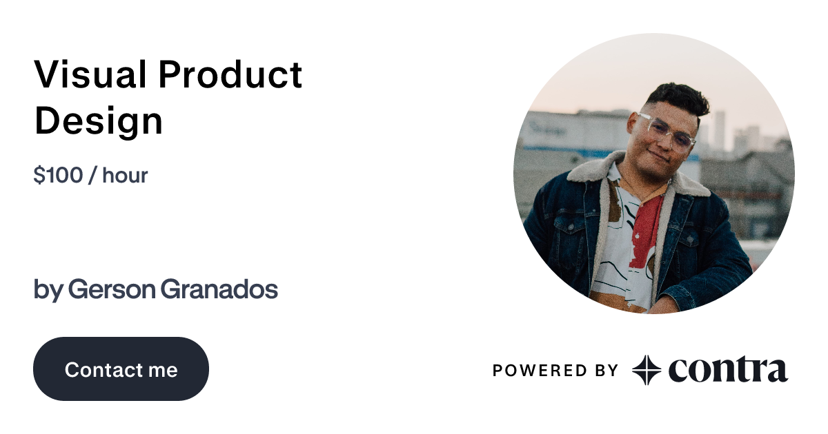 Visual Product Design by Gerson Granados