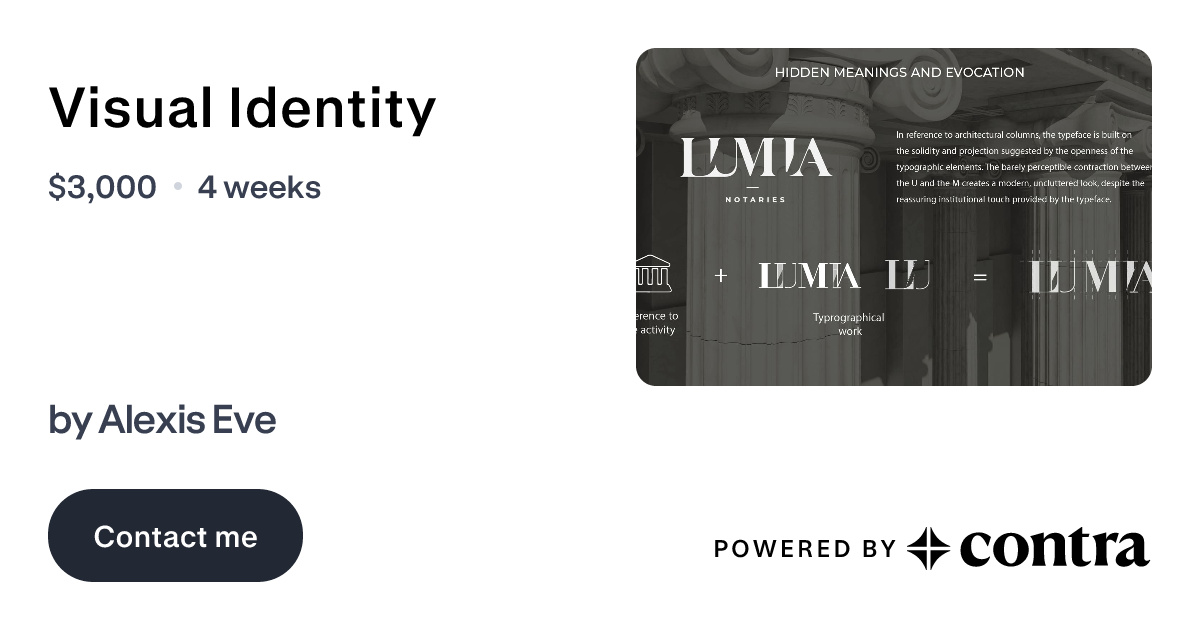 Visual Identity by Alexis Eve