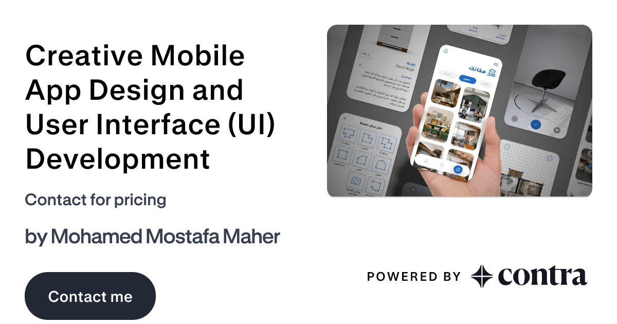 Creative Mobile App Design and User Interface (UI) Development by ...