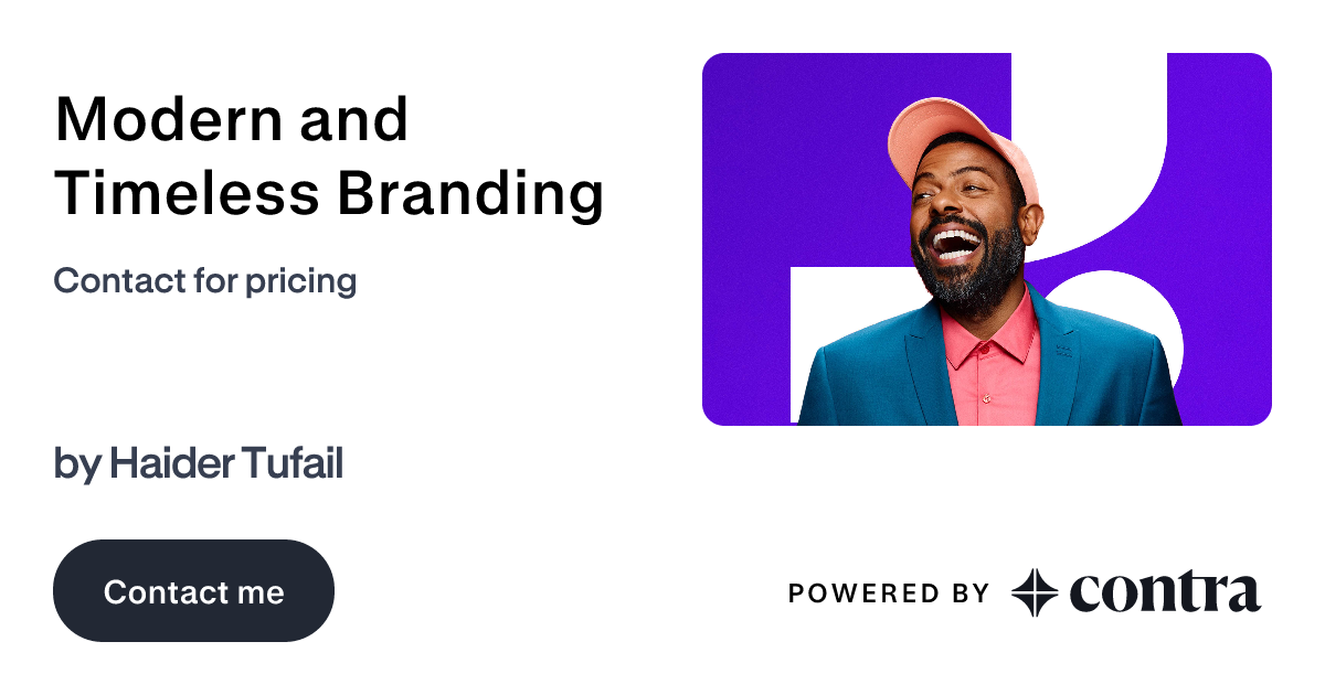 Modern and Timeless Branding by Haider Tufail