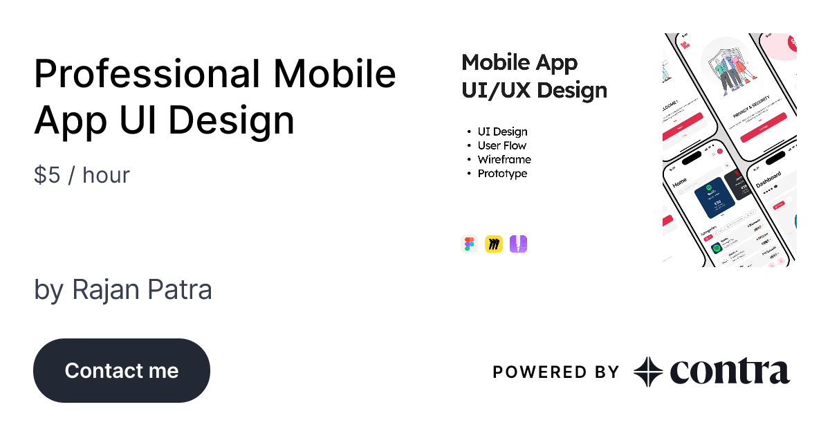 Professional Mobile App UI Design by Rajan Patra Professional Mobile App UI Design by Rajan Patra