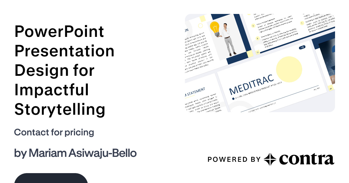 PowerPoint Presentation Design for Impactful Storytelling by Mariam ...