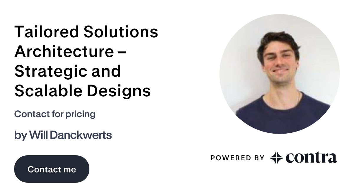 Tailored Solutions Architecture – Strategic and Scalable Designs by ...