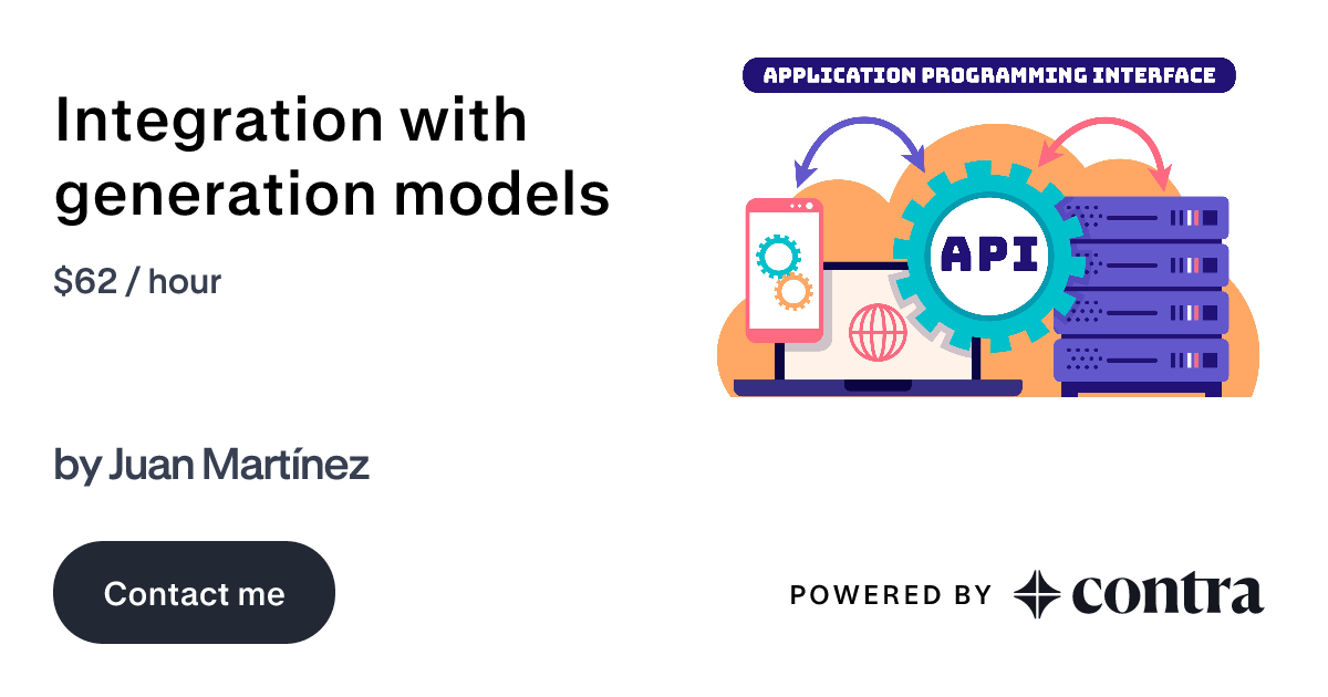 Integration with generation models by Juan Martínez