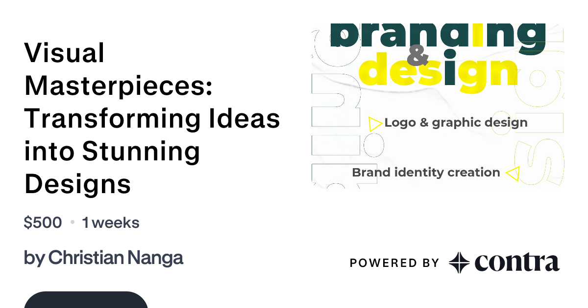 Visual Masterpieces: Transforming Ideas into Stunning Designs by ...