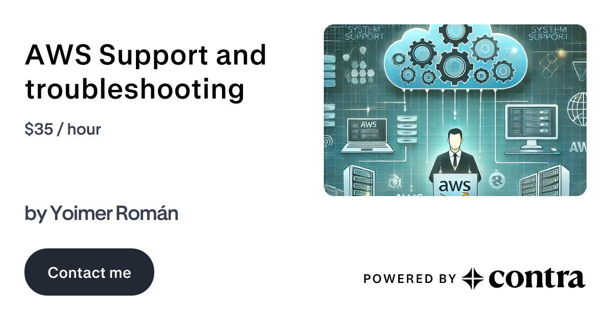 AWS Support and troubleshooting by Yoimer Román