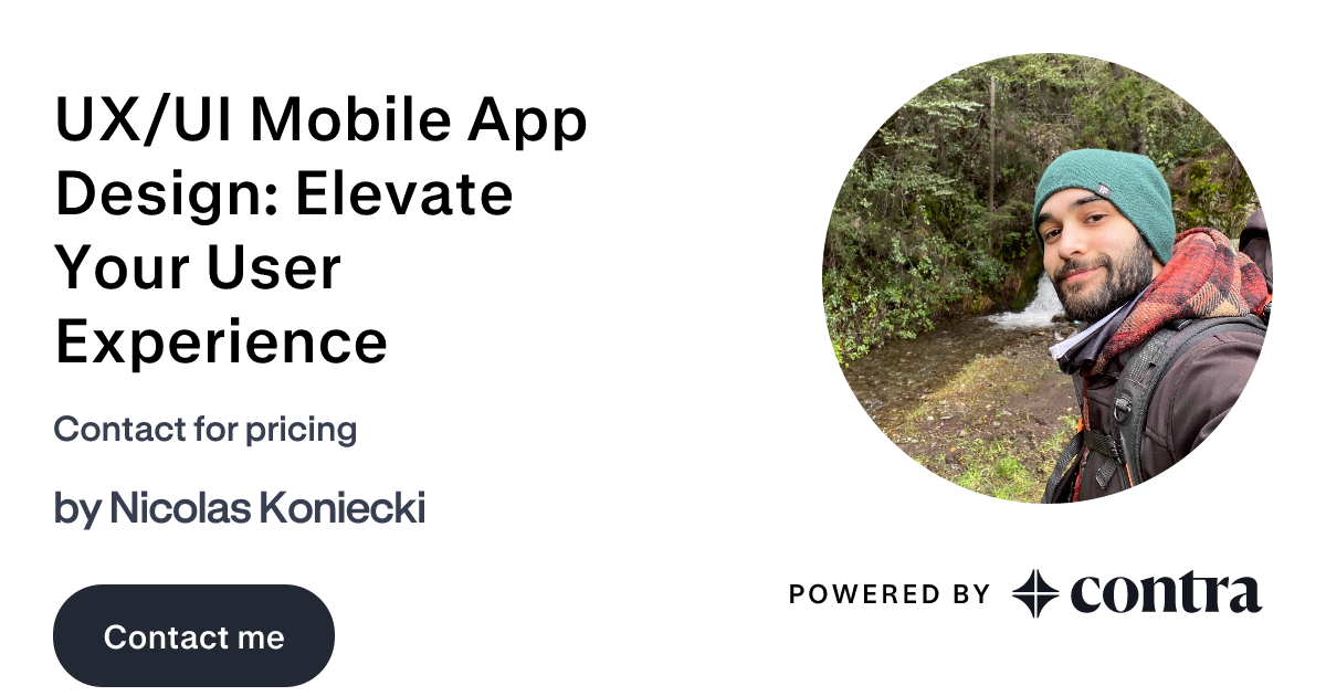 UX/UI Mobile App Design: Elevate Your User Experience by Nicolas Koniecki