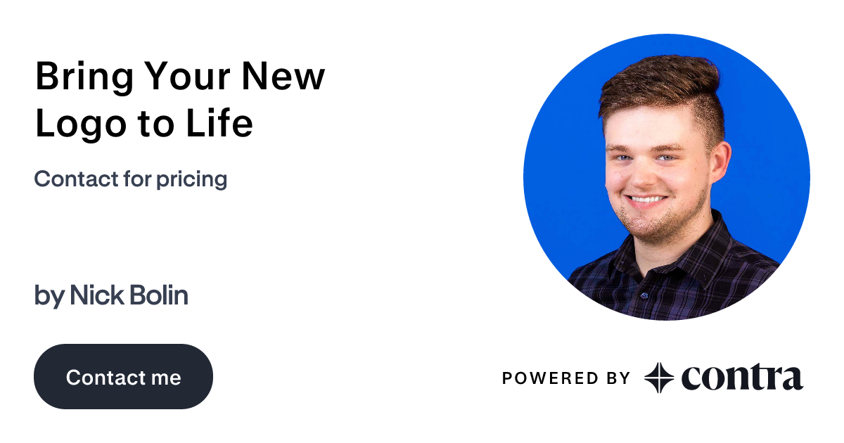 Bring Your New Logo to Life by Nick Bolin