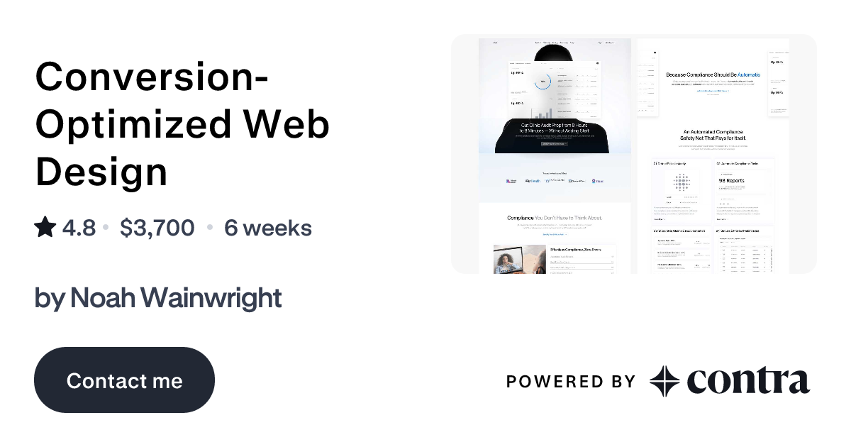 Conversion-Optimized Web Design for AI & Workflow SaaS by Noah Wainwright