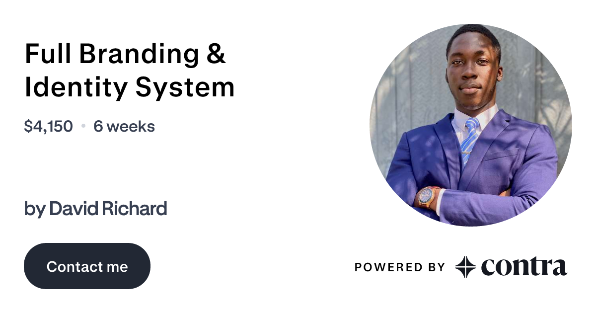 Full Branding & Identity System by David Richard