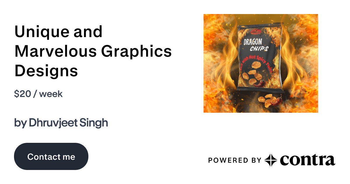 Unique and Marvelous Graphics Designs by Dhruvjeet Singh