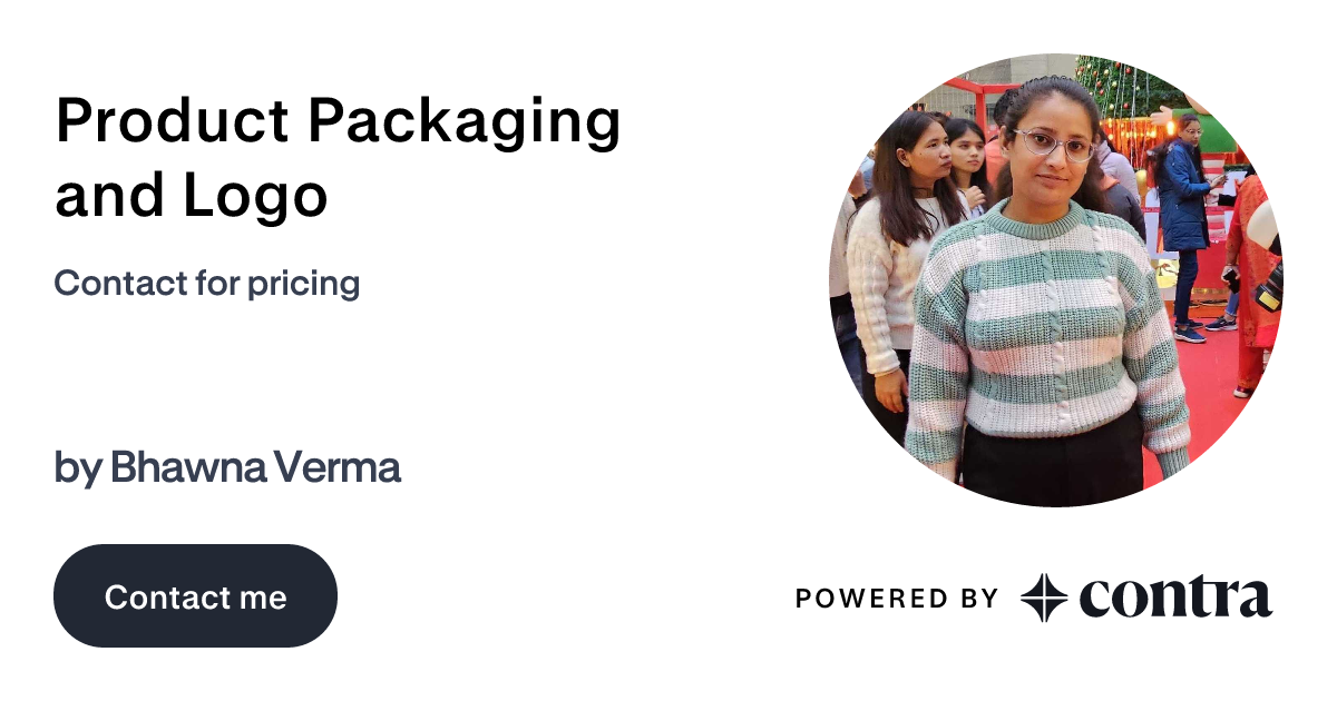 Product Packaging and Logo by Bhawna Verma