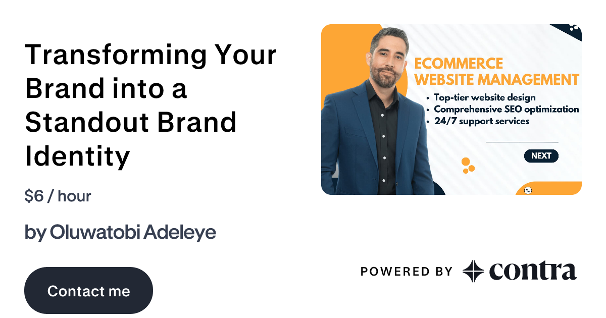 Transforming Your Brand into a Standout Brand Identity by Oluwatobi Adeleye