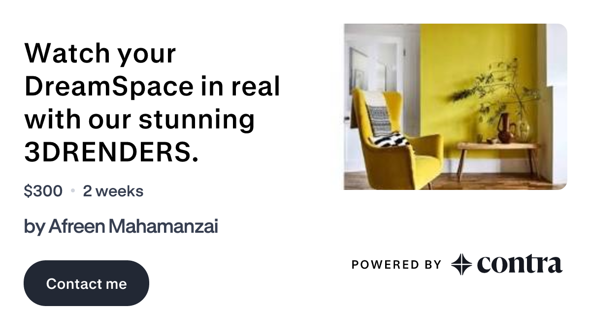 Watch your DreamSpace in real with our stunning 3DRENDERS. by Afreen ...