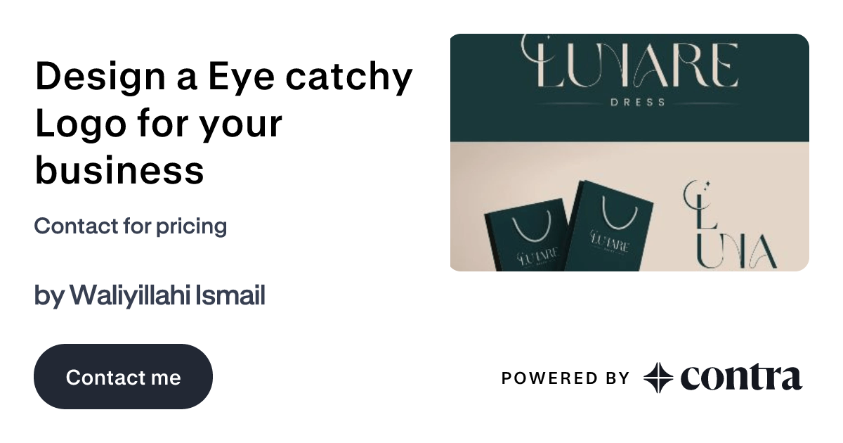 Design a Eye catchy Logo for your business by Waliyillahi Ismail