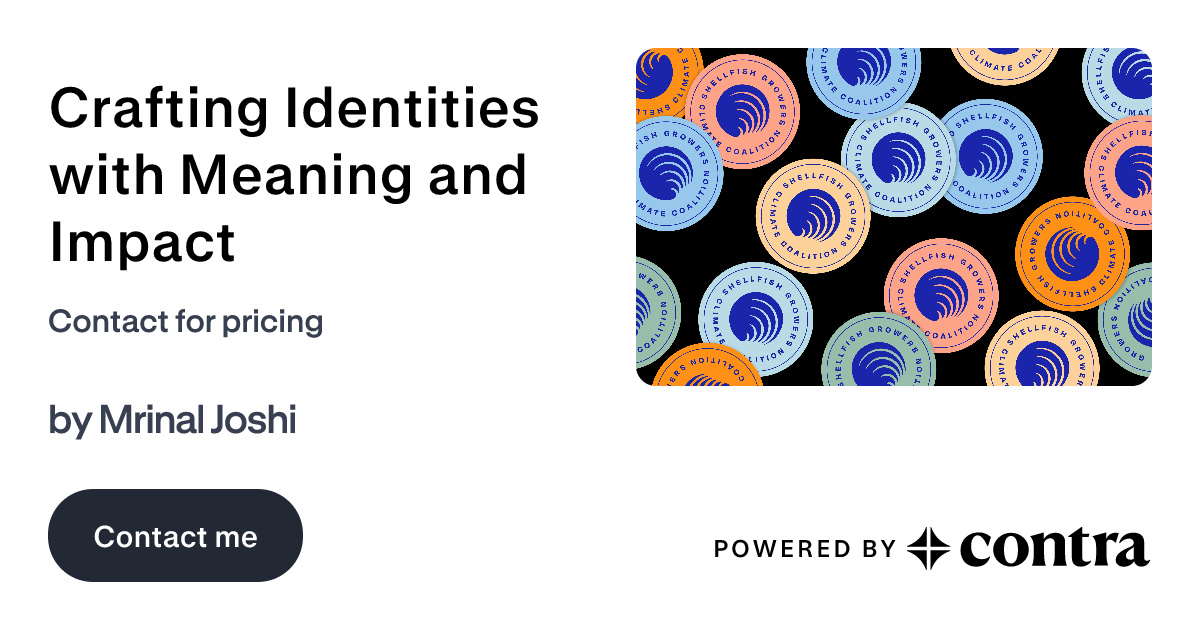Crafting Identities with Meaning and Impact by Mrinal Joshi