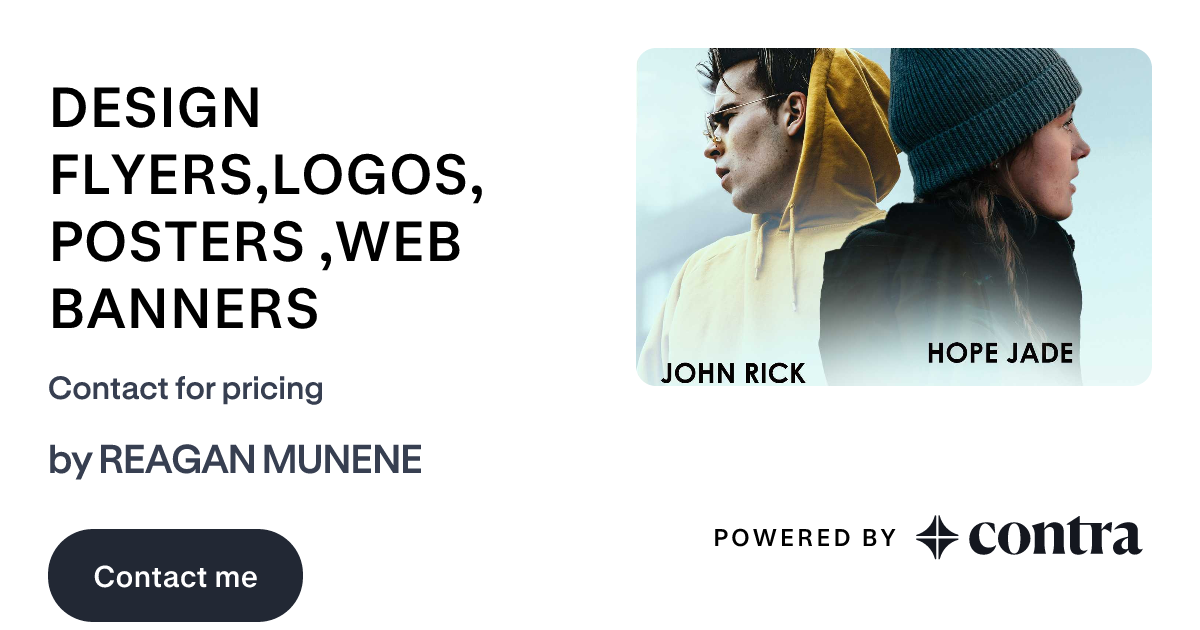 DESIGN FLYERS,LOGOS, POSTERS ,WEB BANNERS by REAGAN MUNENE