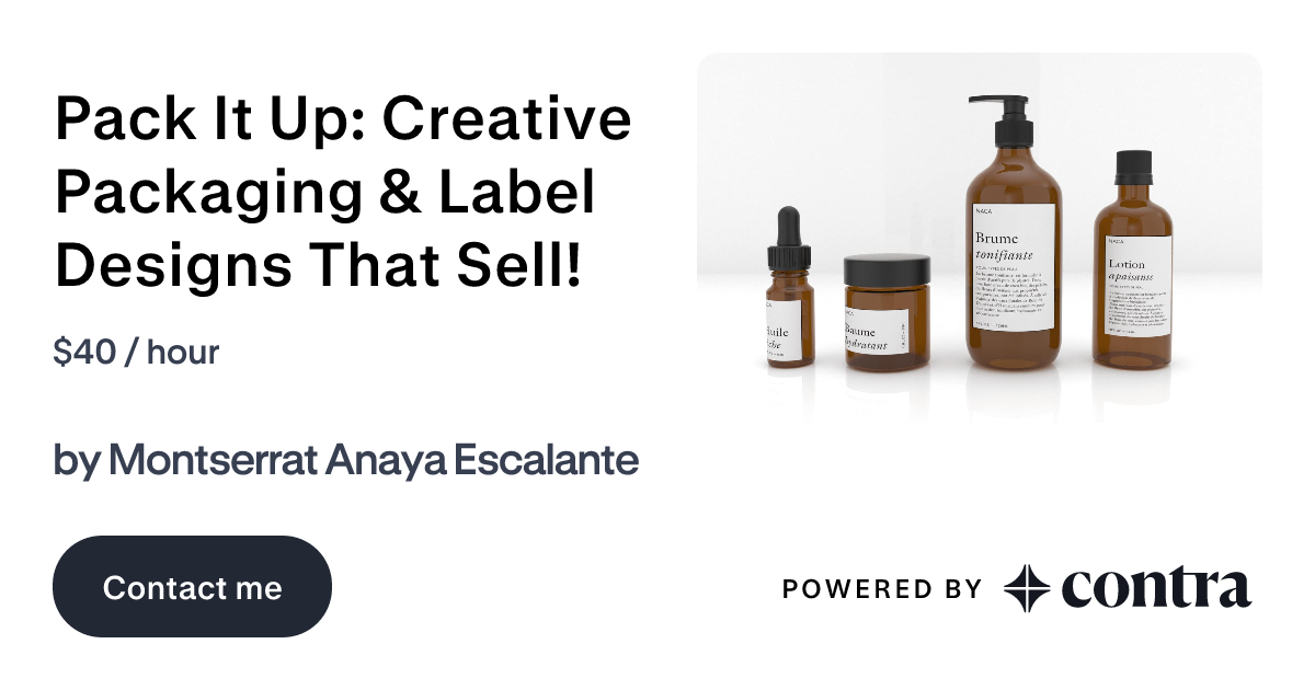 Pack It Up: Creative Packaging & Label Designs That Sell! by Montserrat ...