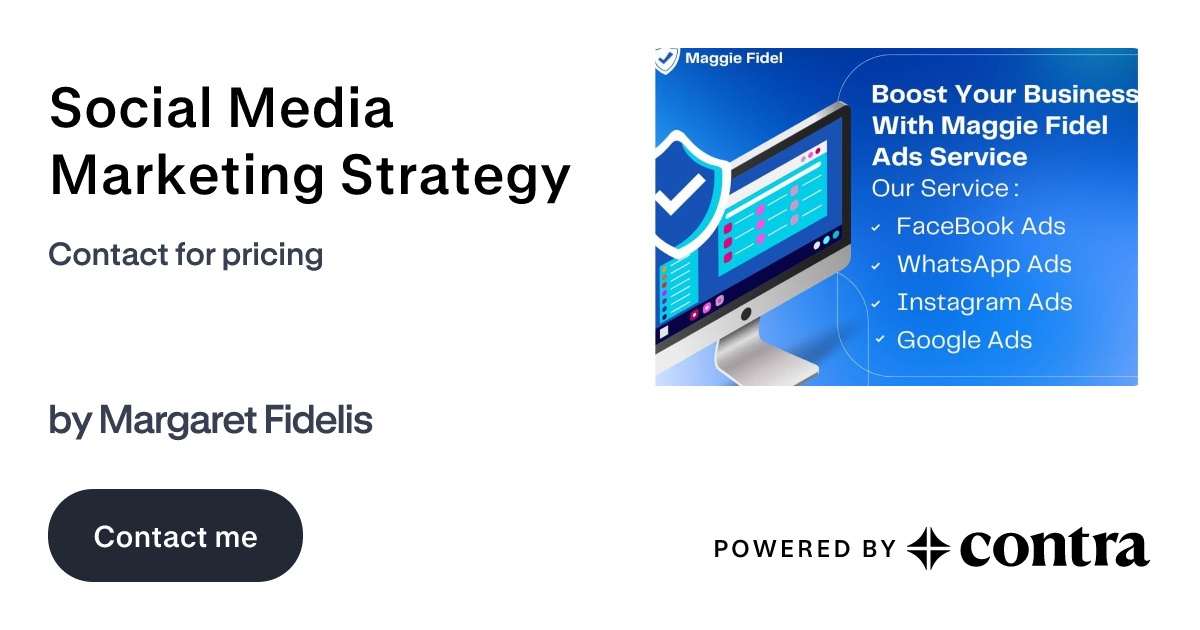 Social Media Marketing Strategy by Margaret Fidelis