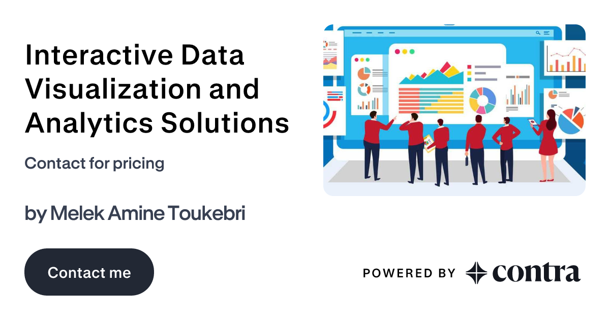 Interactive Data Visualization and Analytics Solutions by Melek Amine ...