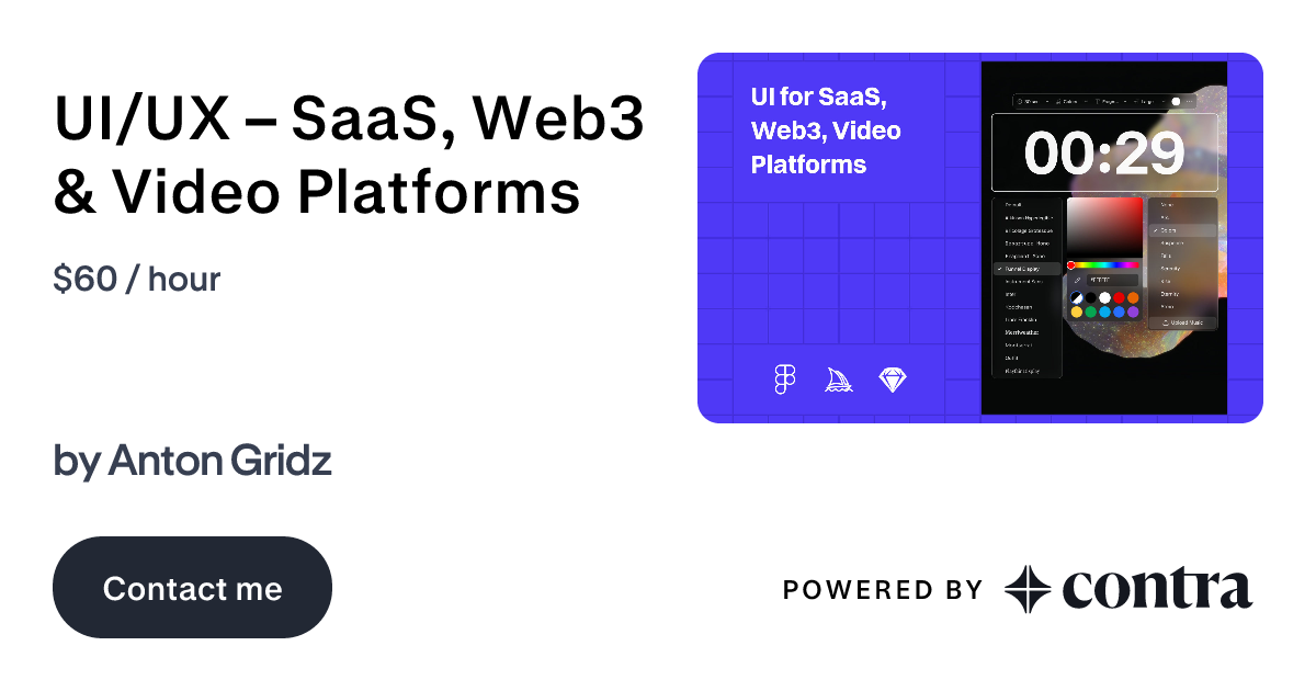 User-Centered Design for SaaS, Web & Video Platforms by Anton Gridz