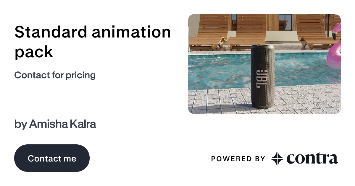 Standard animation pack by Amisha Kalra