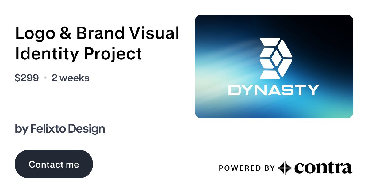 Logo & Brand Visual Identity Project by Felixto Design