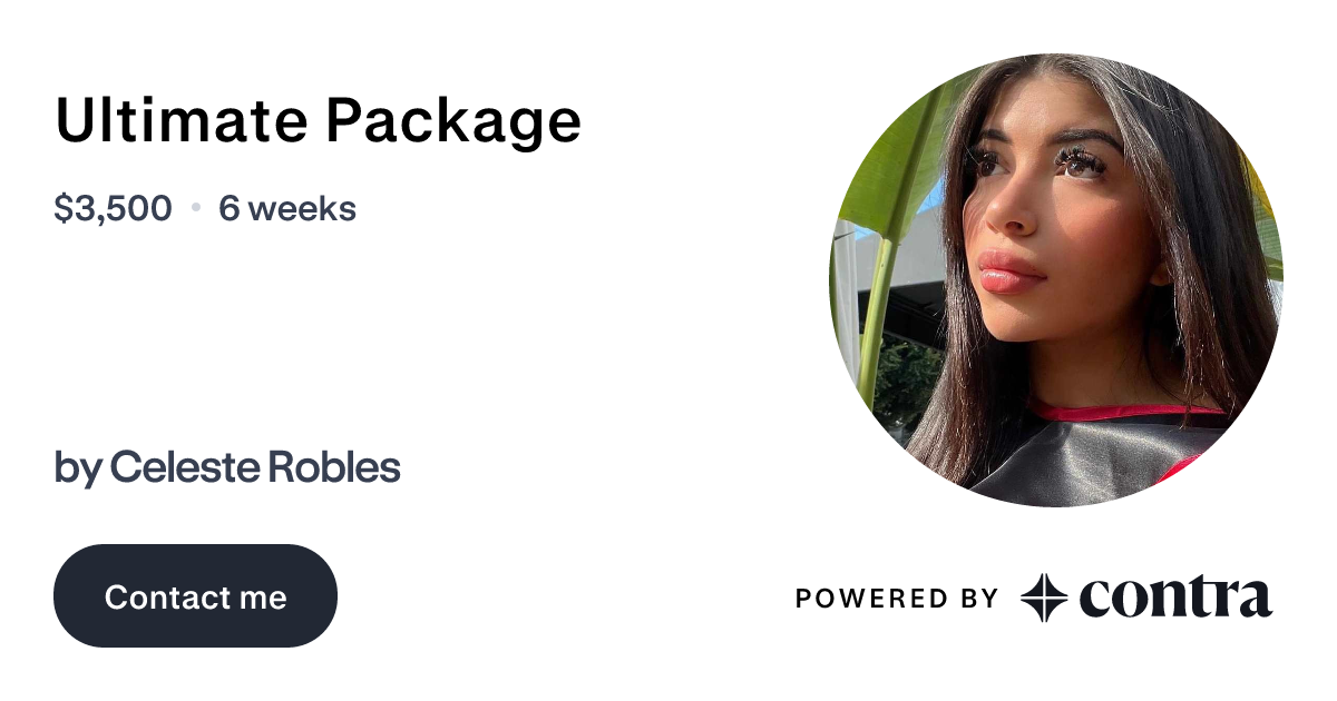 Ultimate Package by Celeste Robles