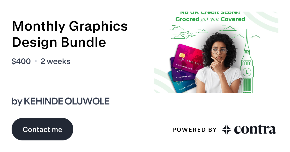 Monthly Graphics Design Bundle by KEHINDE OLUWOLE