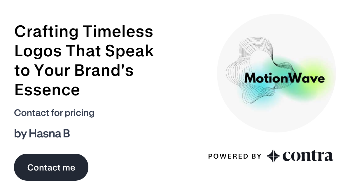 Crafting Timeless Logos That Speak to Your Brand's Essence by Hasna B