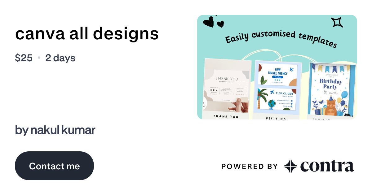canva all designs by nakul kumar