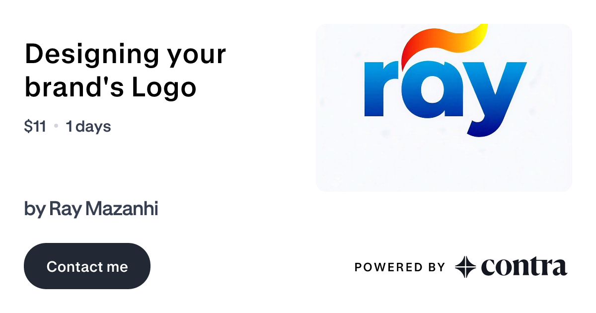 Designing your brand's Logo by Ray Mazanhi