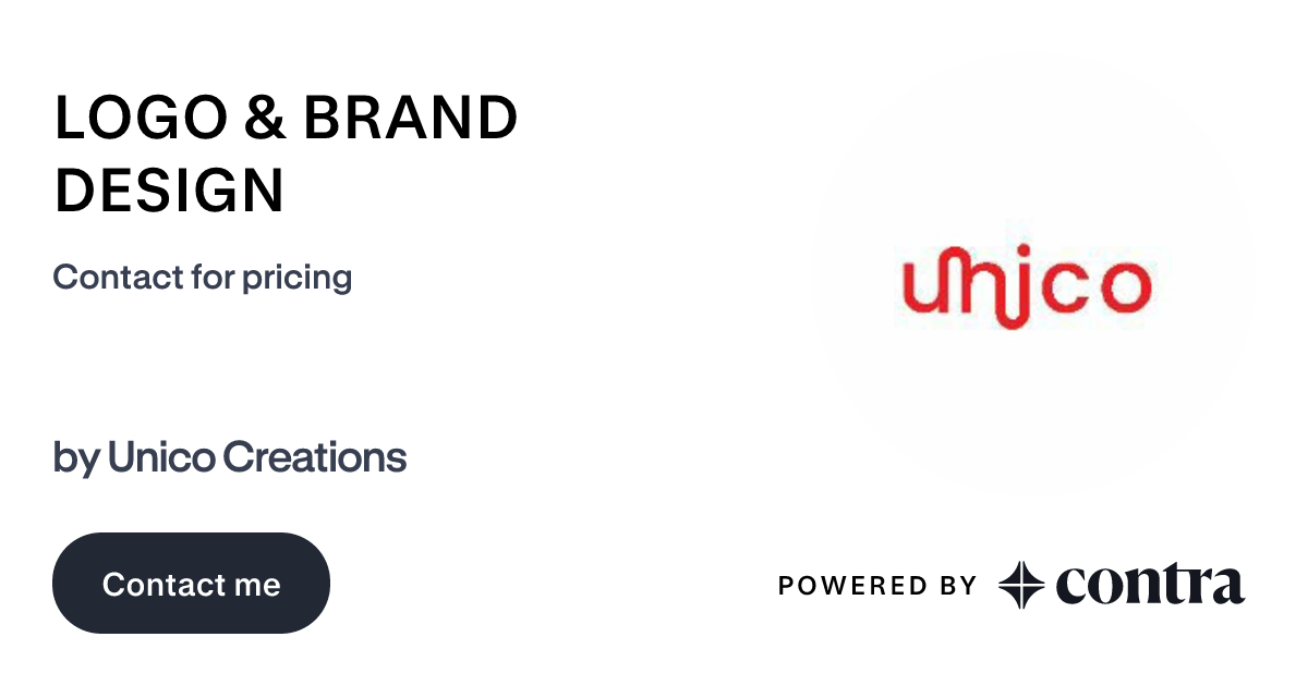 LOGO & BRAND DESIGN by Unico Creations