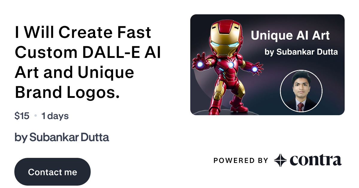 I Will Create Fast Custom DALL-E AI Art and Unique Brand Logos. by ...