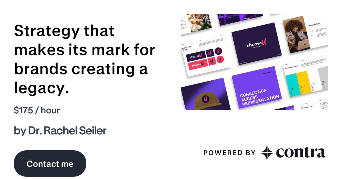 Strategy that makes its mark for brands creating a legacy. by Dr ...