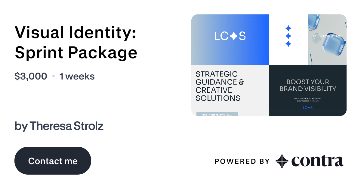 Visual Identity: Sprint Package by Theresa Duemler