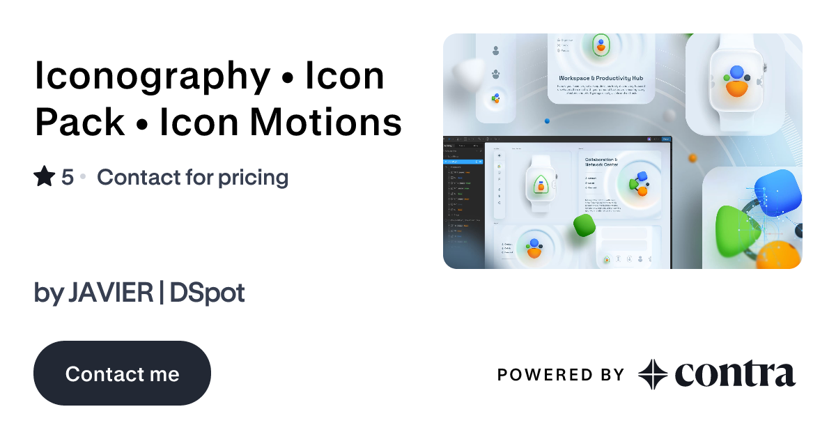 Iconography • Icon Pack • Icon Motions by JΛVIΞR | DSpot