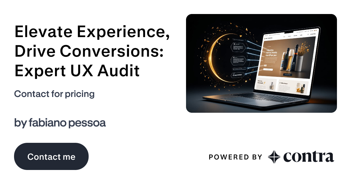 Elevate Experience, Drive Conversions: Expert UX Audit by fabiano pessoa