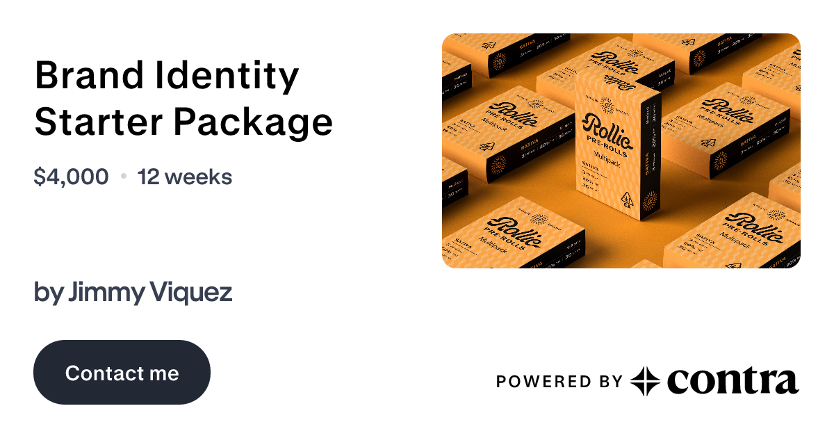 Brand Identity Starter Package by Jimmy Viquez