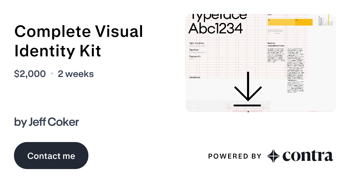 Complete Visual Identity Kit by Jeff Coker
