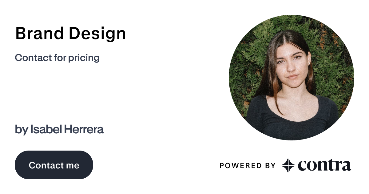 Brand Design by Isabel Herrera