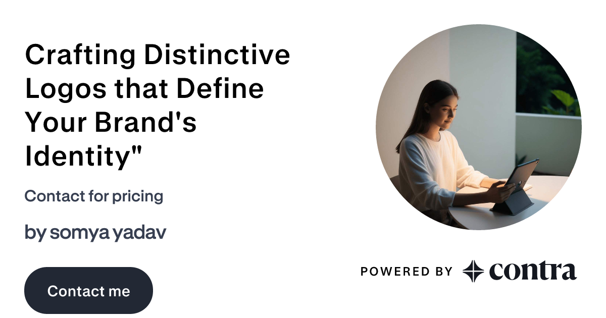 Crafting Distinctive Logos that Define Your Brand's Identity" by somya yadav
