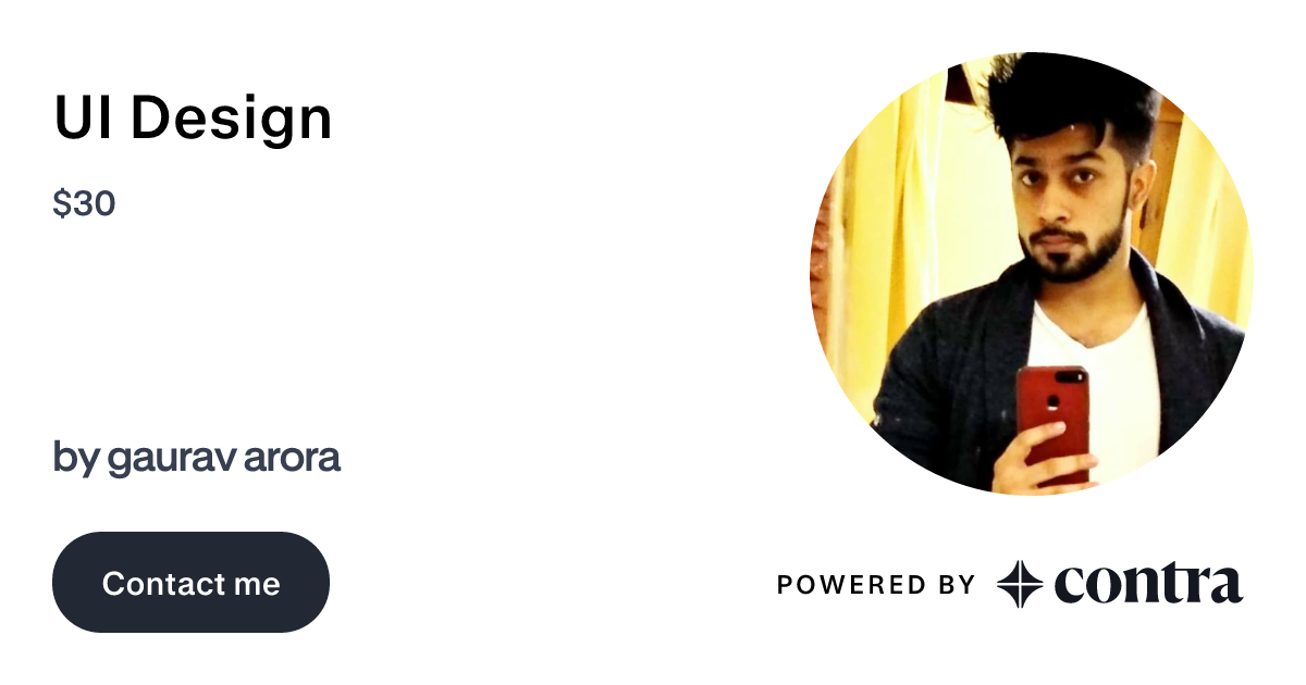 UI Design by gaurav arora